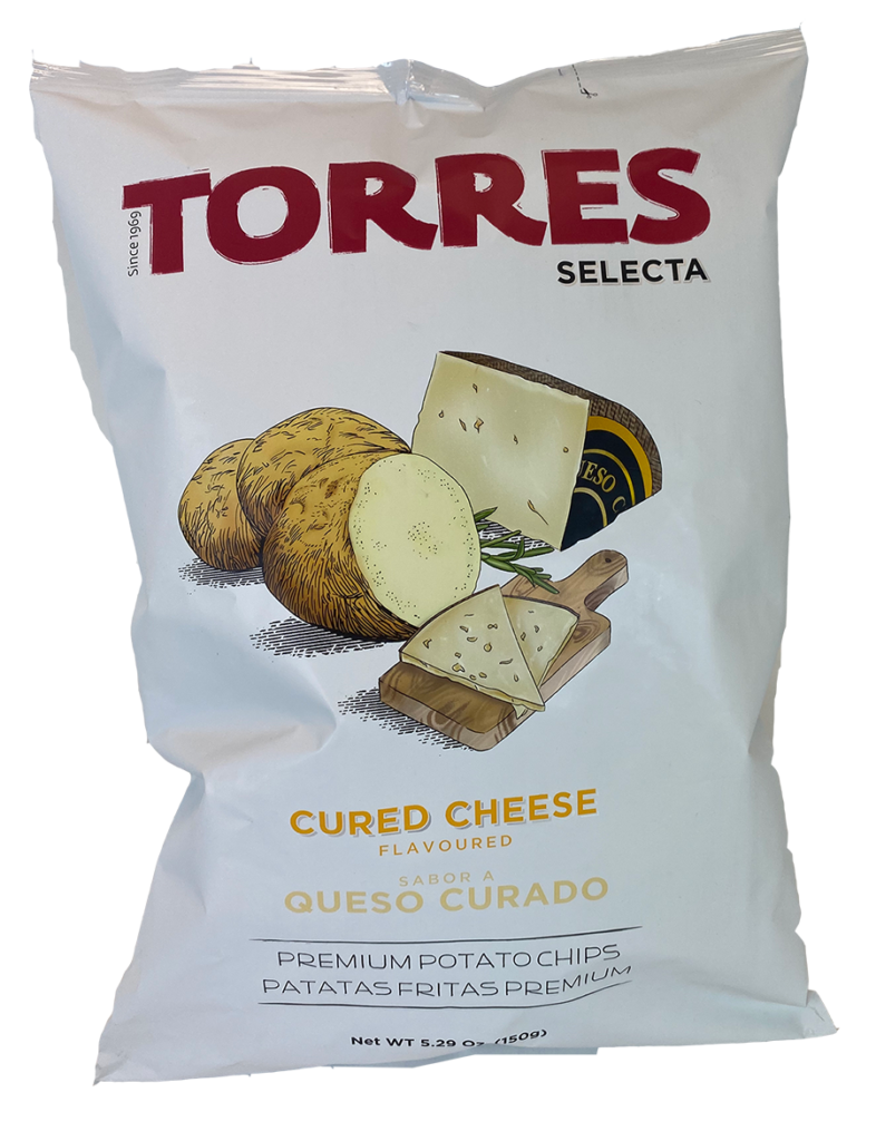 Torres Cured Cheese Potato Chips 150g MP15 – Chelsea Imports